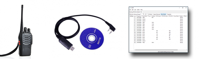 How to program the BaoFeng BF-888S radio