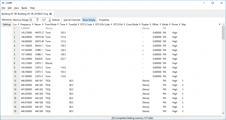 How to program the BaoFeng UV-5R radio