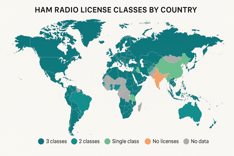 A World of Signals: How Ham Radio Licenses and Rules Differ Around the ...